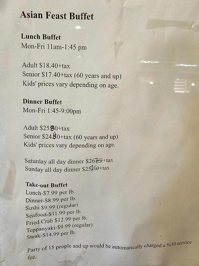 The menu reads like a love letter to your cholesterol levels, and you're absolutely here for it.