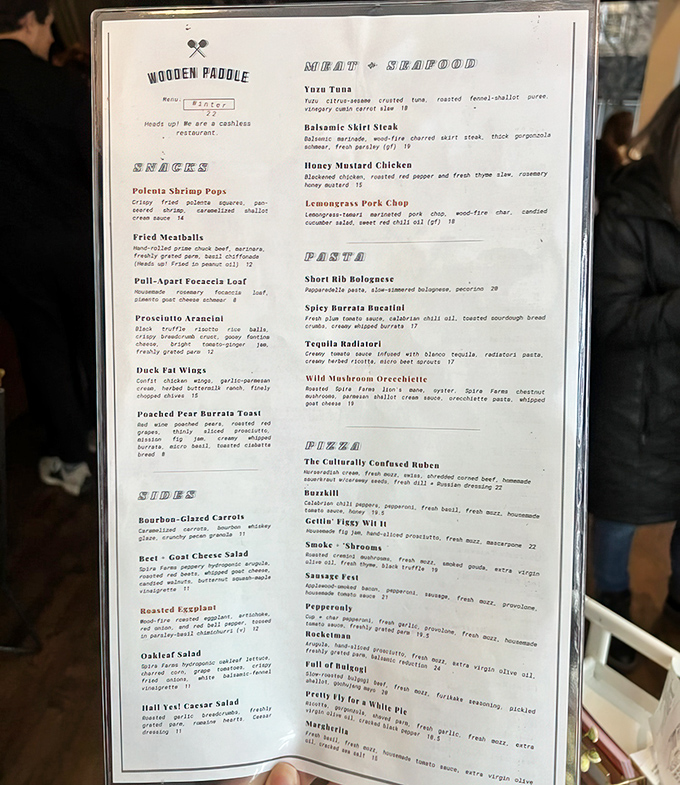 The menu reads like a love letter to comfort food with a passport &ndash; familiar favorites taking unexpected vacations.