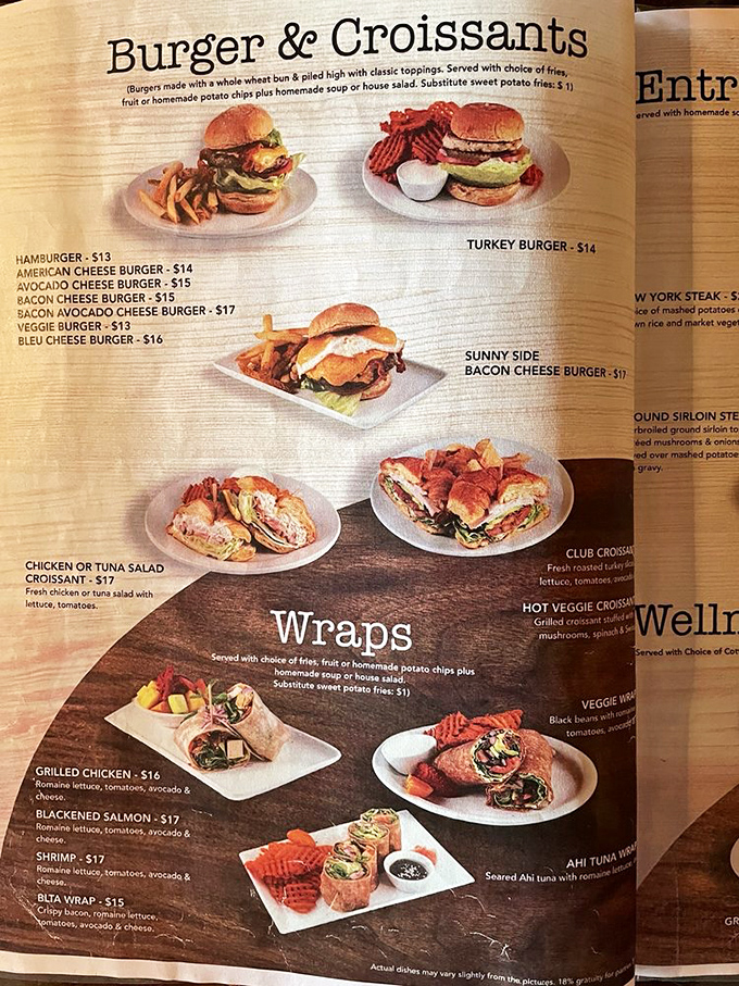 A menu this extensive means you could eat here weekly for months and still find something new to love.