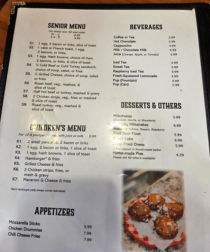 Charlie's menu doesn't need fancy fonts or pretentious descriptions&mdash;just straightforward comfort food that speaks the universal language of satisfaction.