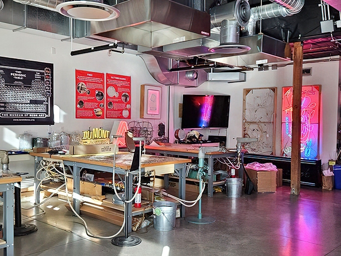 Where art meets science: The neon workshop reveals the alchemy behind the glow, with artisans keeping alive a craft that's changed remarkably little since the 1920s.