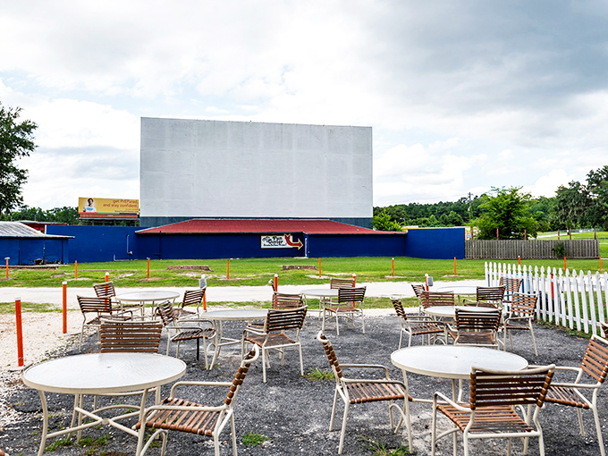 This view makes every modern multiplex look like they're trying too hard to impress.