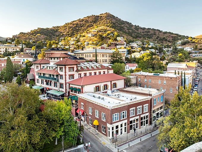 Victorian-era architecture meets desert sunshine in a display that would make any Instagram filter redundant. Bisbee's buildings tell stories without saying a word.