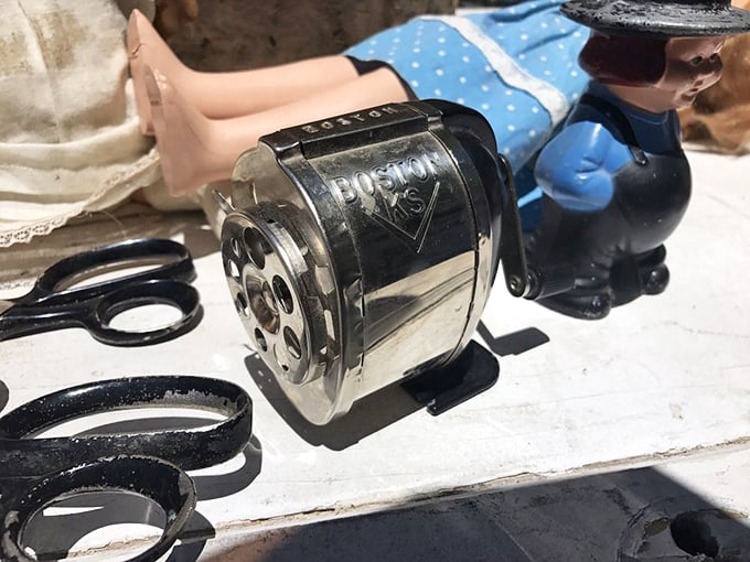 That vintage Boston pencil sharpener isn't just office equipment&mdash;it's a time machine to when sharpening a pencil was a satisfying mechanical symphony.