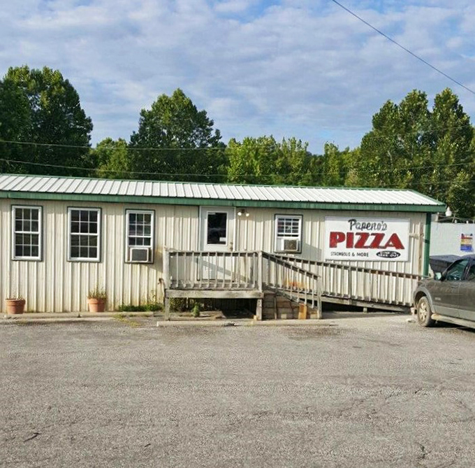 When the building looks like this, you know the pizza inside is going to be absolutely worth it.