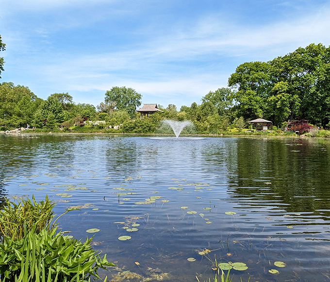 Nature's mirror at work&mdash;where Indiana sky meets tranquil waters in a dance that never gets old.