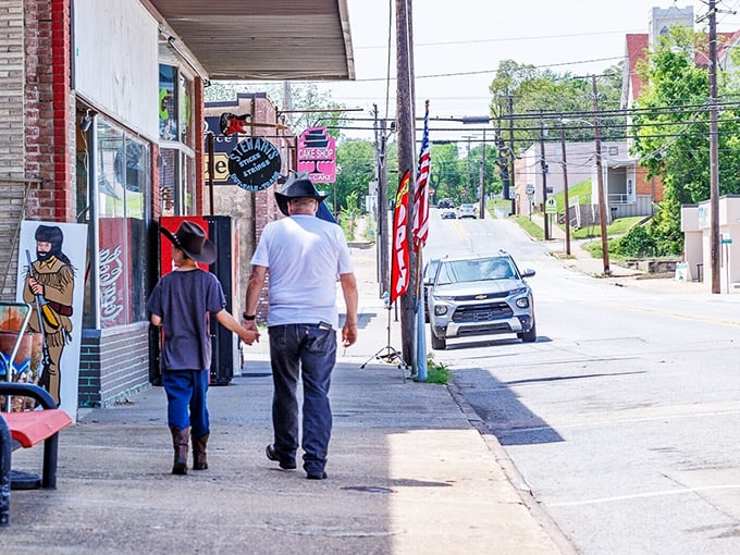 Strolling these sidewalks isn't just transportation&mdash;it's a social activity where conversations happen naturally and nobody's checking their watch.