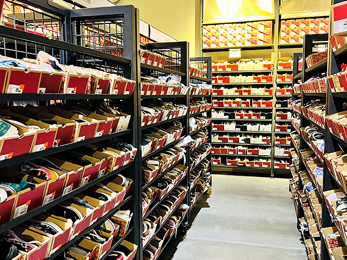 Shoe heaven exists, and it's stacked floor to ceiling with every style your feet ever dreamed about.