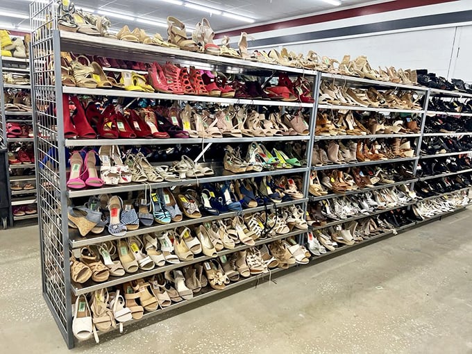 Not just a shoe section &ndash; a footwear library where every pair tells a story and your next favorite kicks are hiding in plain sight.