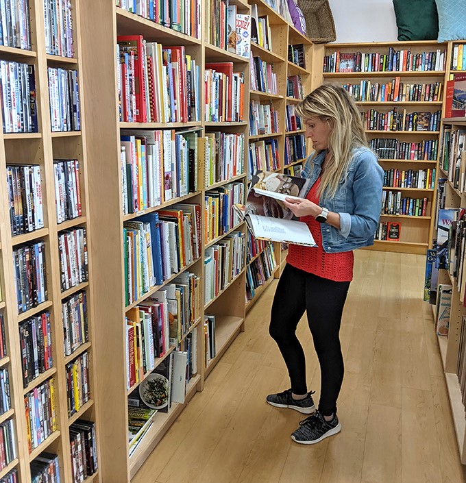 The book section: where literary treasures await discovery and paperbacks cost less than your morning latte.