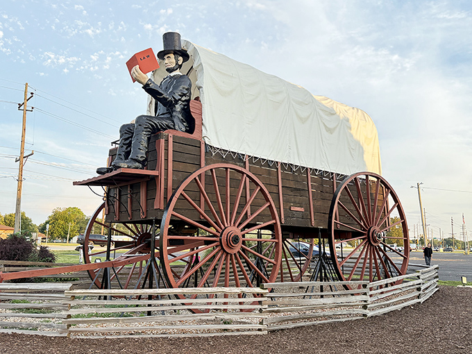 From this angle, you can truly appreciate the engineering marvel. It's like someone told the designer "make it bigger" and they replied, "Hold my prairie oyster."