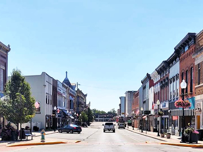 Strolling down Jefferson Street feels like walking through a time capsule where modern convenience meets historic character, minus the big city parking headaches.