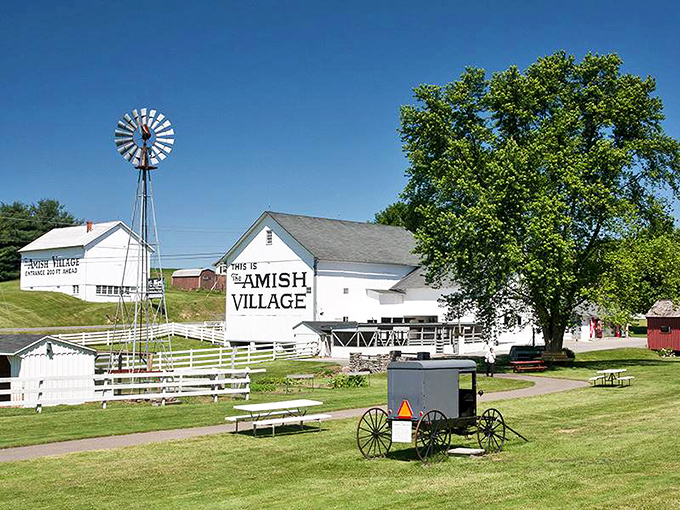 The Amish Village offers visitors a respectful glimpse into a lifestyle where simplicity isn't deprivation but a deliberate choice.