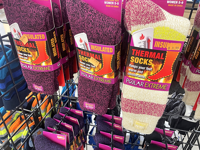 Colorado winter essentials at summer vacation prices. These thermal socks might be the best relationship your feet have ever had with winter.