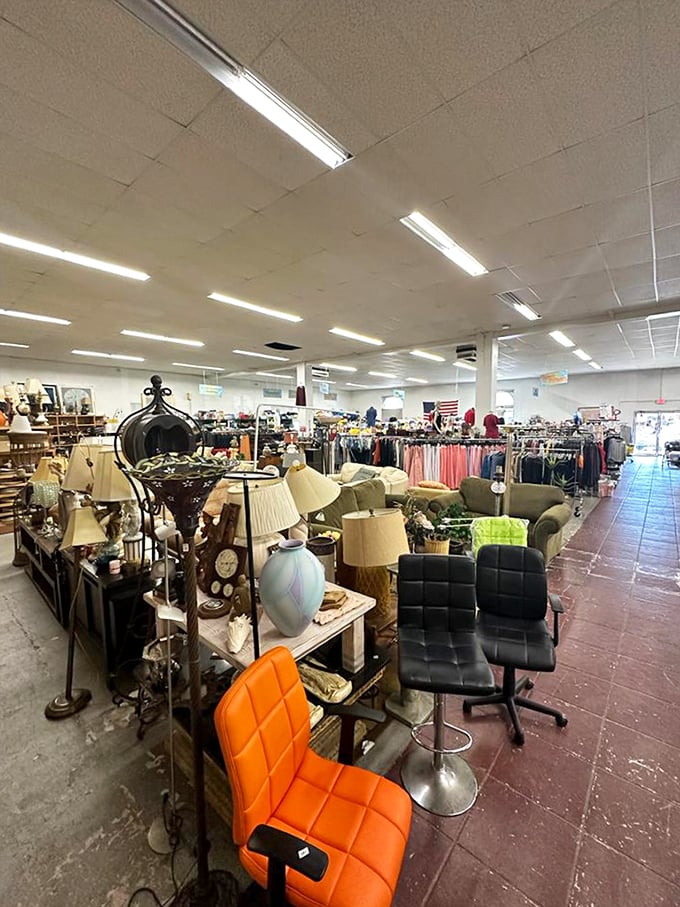 Where retail therapy meets archaeological expedition. Each aisle offers a different decade's worth of fashion choices and household solutions to problems you didn't know existed.