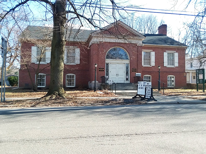 This stately brick building isn't just preserving history&mdash;it's practically radiating it. The Tioga County Historical Society stands as Owego's memory keeper.