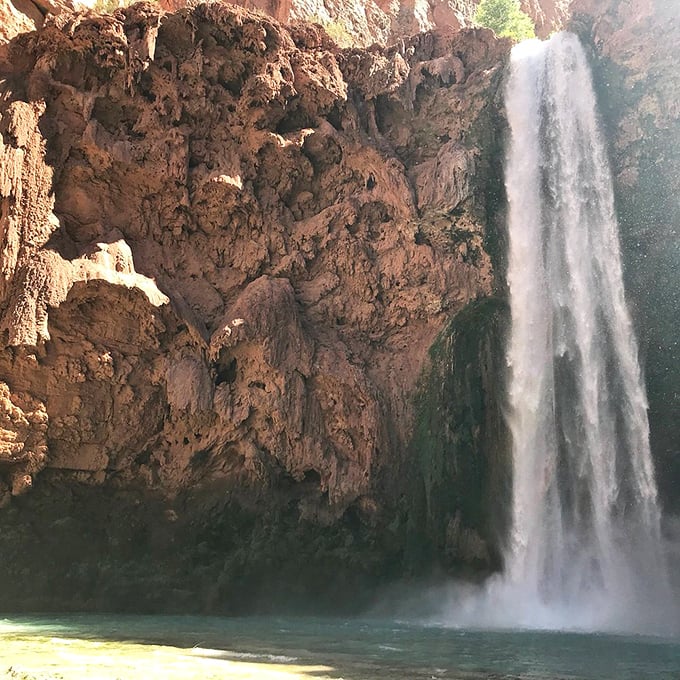 Standing at the base, you'll understand why this thundering giant keeps its visitor list exclusive.