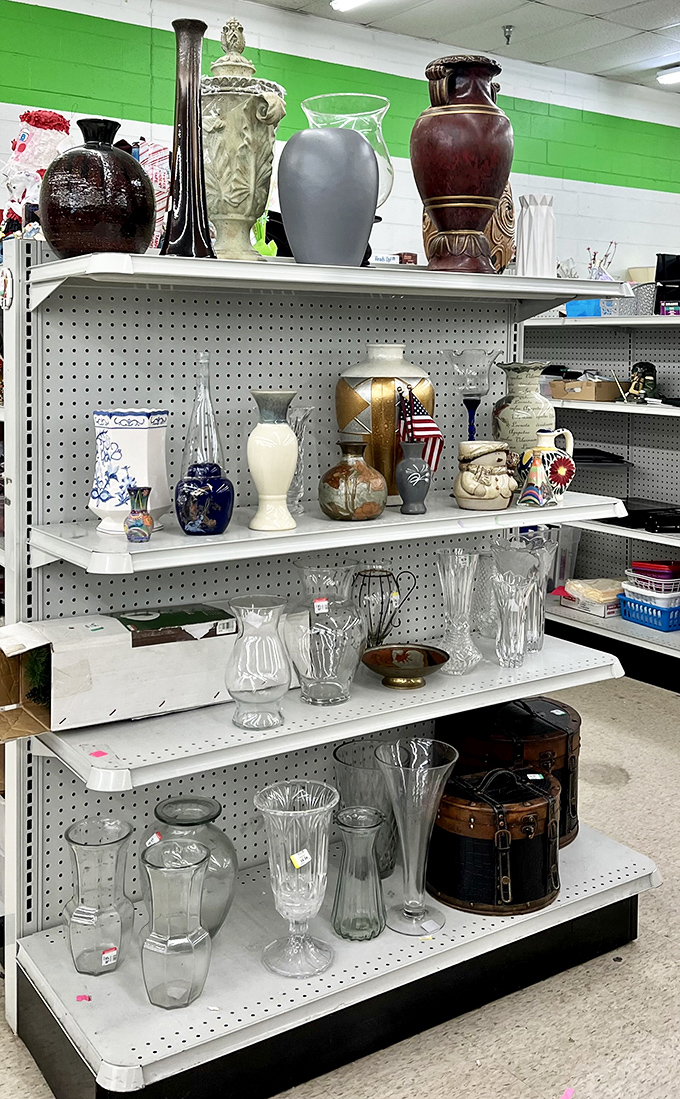 One person's castoff vase is another's dining room centerpiece. These decorative vessels await their second act in homes across Pennsylvania.