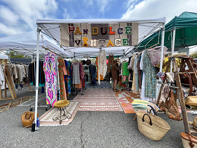 At Pandulce Vintage, yesterday's fashion becomes tomorrow's statement piece. The hunt for that perfect 1970s jacket just got serious.