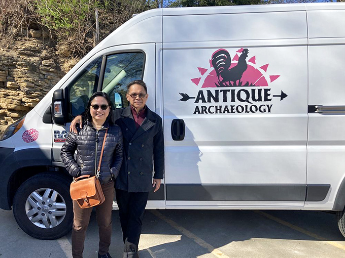 The iconic white van with its rooster logo has become a celebrity in its own right&mdash;a symbol of the hunt for America's forgotten treasures.