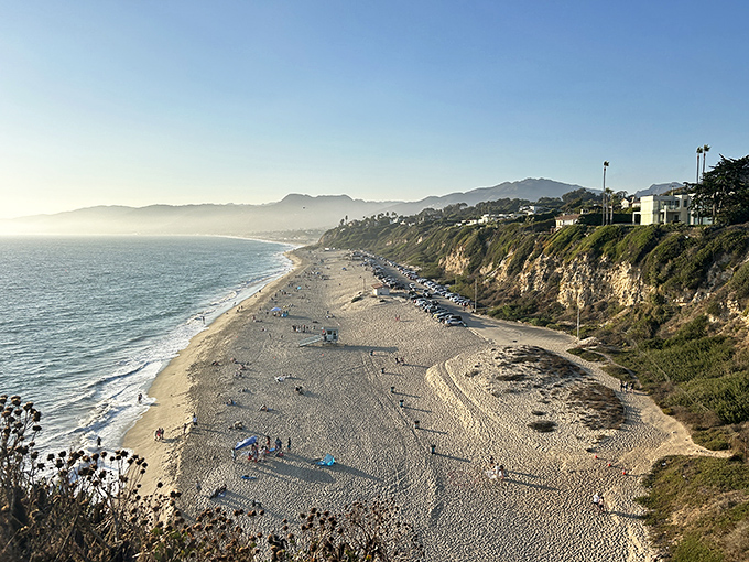 The road to Point Dume ends where adventure begins, with California's iconic blue skies providing the perfect ceiling for nature's greatest showroom.