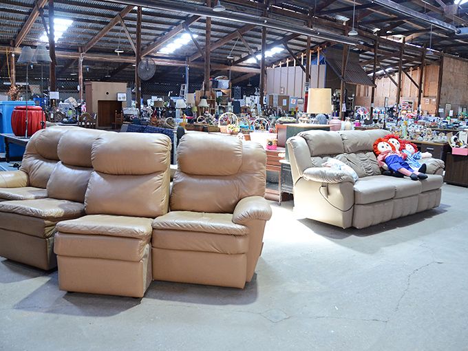 Comfort meets nostalgia at Encore Thrift Store, where cozy furniture, vintage finds, and friendly smiles make every visit a treasure hunt.