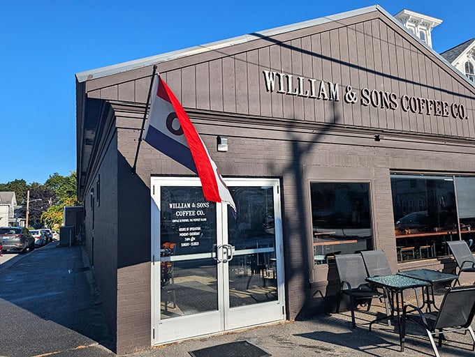 William & Sons Coffee Co. proves that exceptional coffee doesn't require big-city prices&mdash;just a comfortable chair and a New Hampshire flag.