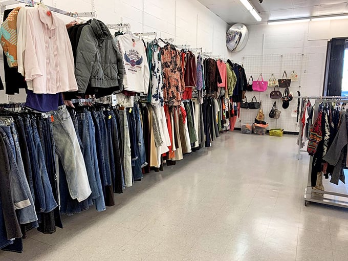 Not just clothes, but time travel. Each rack tells stories of decades past, waiting for you to write the next chapter.