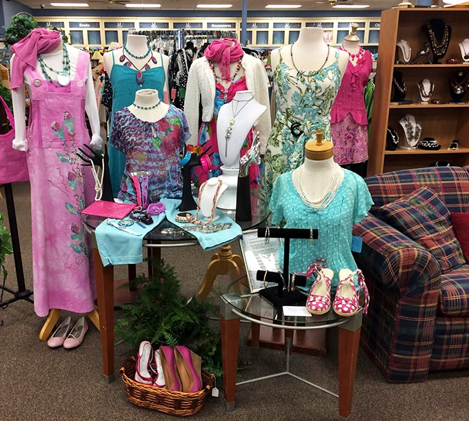 Fashion displays that rival department stores—except here, that entire color-coordinated ensemble costs less than your morning latte habit.