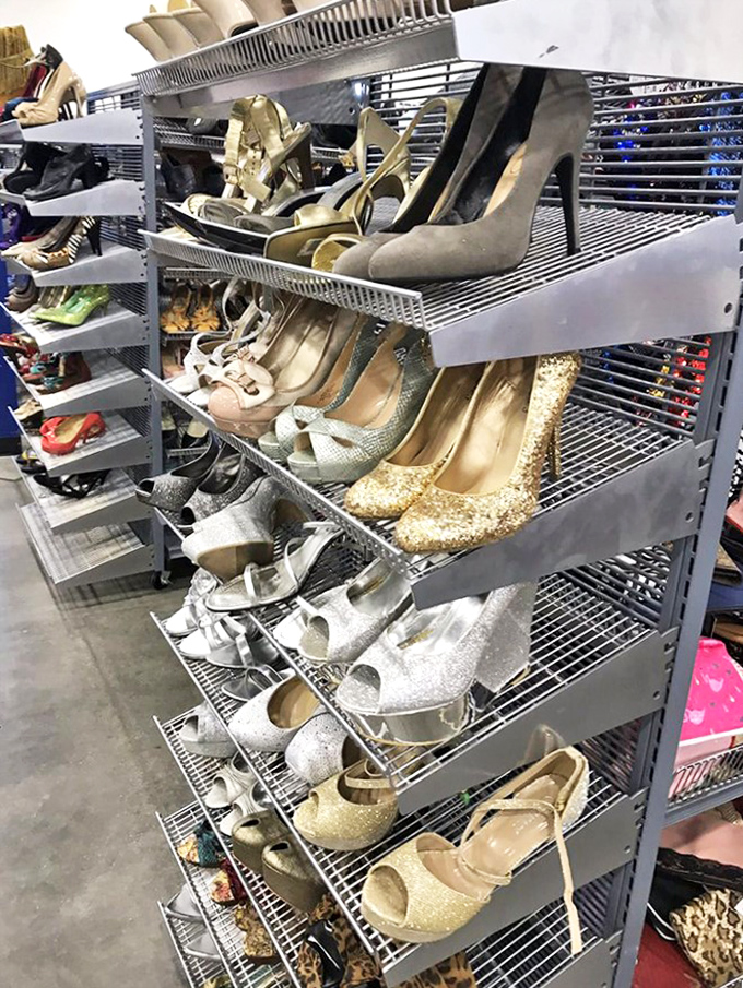 Cinderella didn't have this many options! These glittering heels await their second chance at a night on the town.