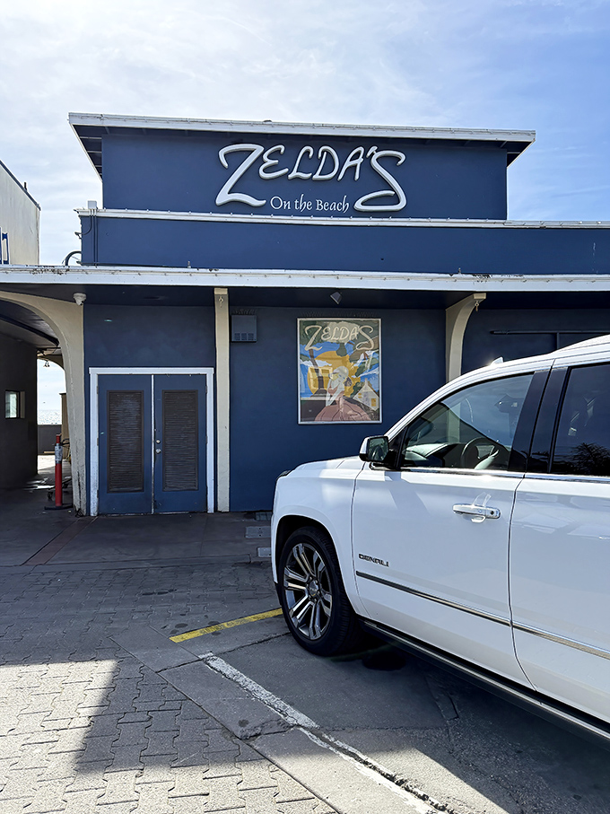 Zelda's on the Beach isn't just a restaurant&mdash;it's a blue-hued landmark where seafood dreams and ocean views collide in delicious harmony.