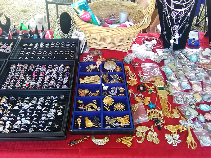 A jewelry treasure trove that would make Elizabeth Taylor swoon. Each piece carries stories from decades past, waiting for new chapters to be written.