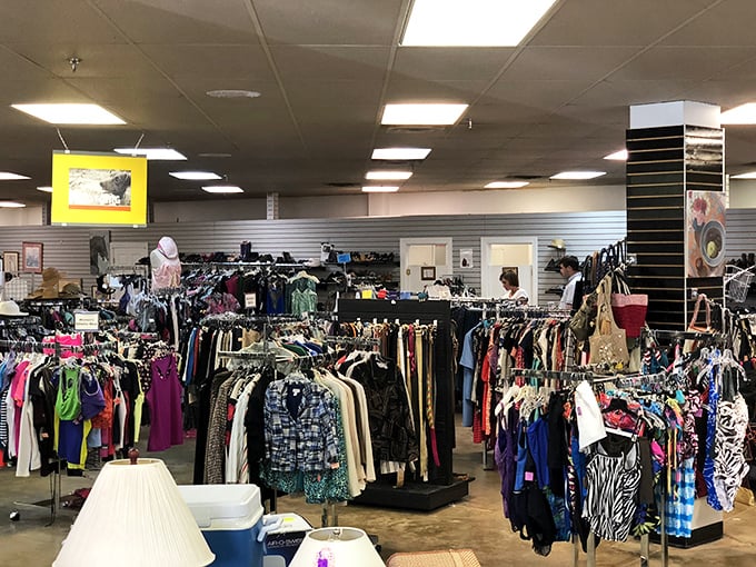 Fashion forward without the forward-dated credit card bill. These racks hold everything from everyday basics to "where did you find that?" statement pieces.