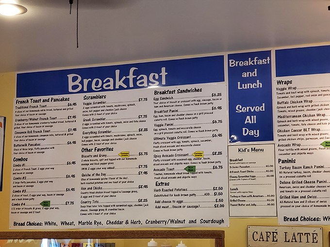 The menu board doesn't need fancy fonts or pretentious descriptions. When the food is this good, simplicity speaks volumes.