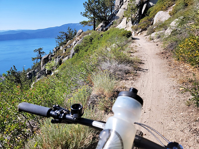 Biking with a view that stops you in your tracks. The only downside? You'll need twice as long with all the photo breaks.