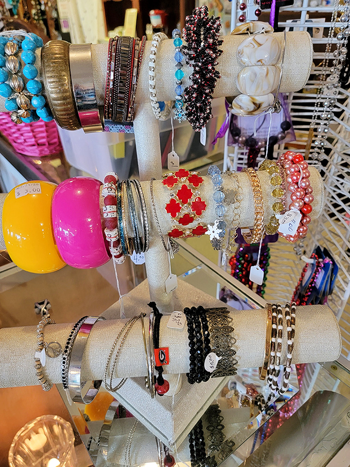 Jewelry that sparkles with potential and personality &ndash; proof that someone's "What was I thinking?" moment becomes your "How did I get so lucky?" find.