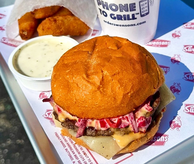 The legendary Galley Boy in all its glory&mdash;that signature olive on top is like the cherry on a sundae, except it's savory and infinitely more interesting.