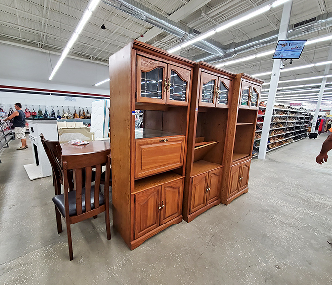 Not just furniture&mdash;these are time machines with shelves. Imagine the novels these cabinets have stored, the family photos they've displayed.