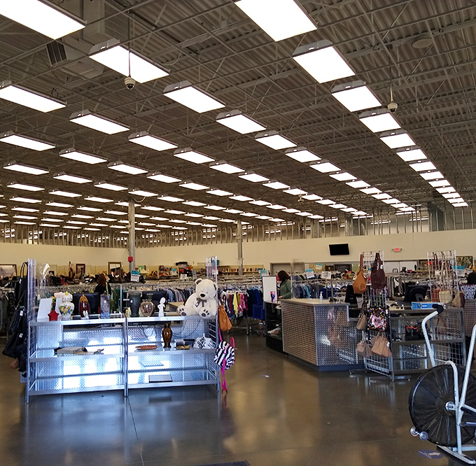 The vastness of this thrifter's paradise is truly something to behold&mdash;like stumbling upon the Narnia of secondhand shopping.