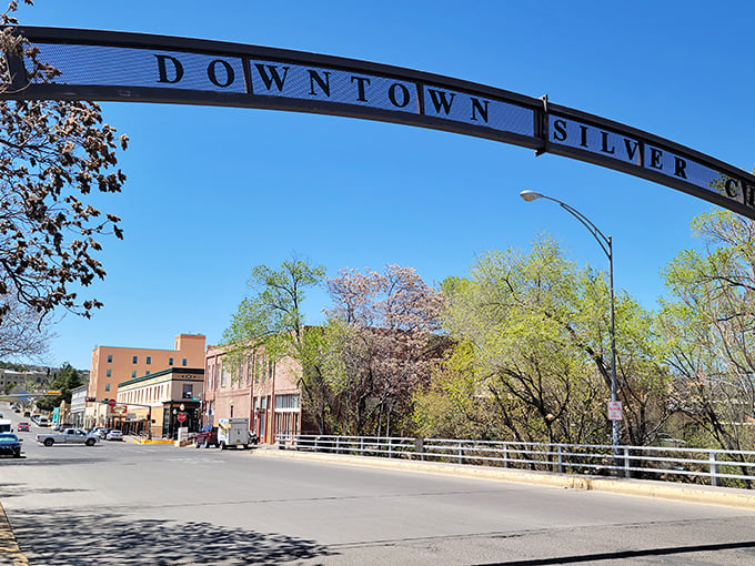 That downtown arch welcomes you like an old friend who's been saving the good stories for your arrival.