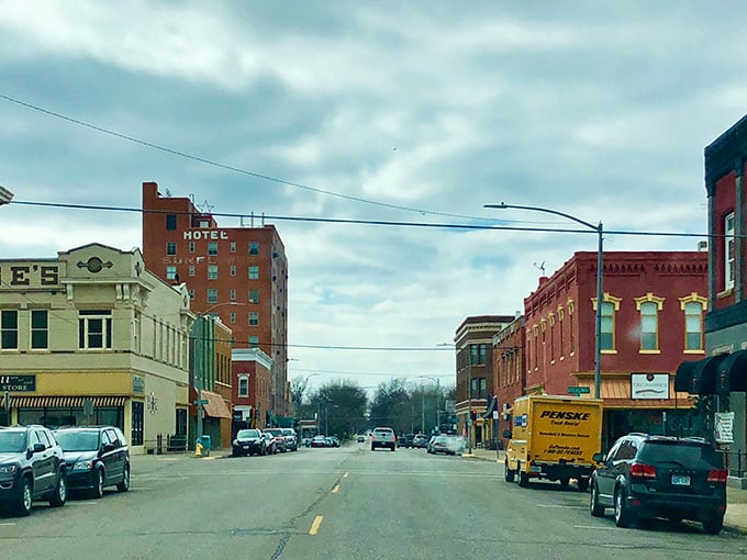 Main Street Abilene offers that rarest of modern luxuries: parking spaces directly in front of where you actually want to go.