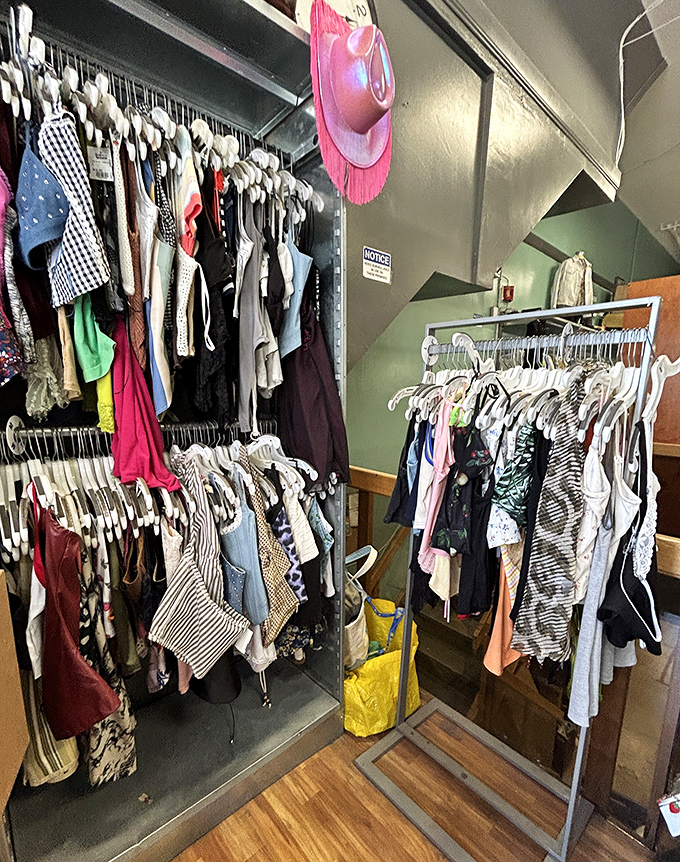 Fashion archaeology at its finest&mdash;each rack a time capsule where yesterday's trends await their renaissance moment in someone else's wardrobe.