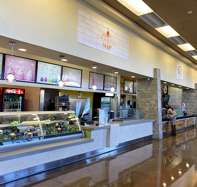 Even the food court understands that shopping burns calories, which must be immediately replaced with strategic snacking sessions.