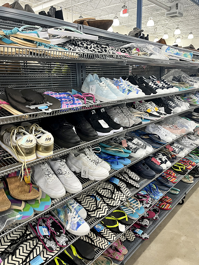 A footwear fantasyland where every pair tells a story&mdash;from barely-worn sneakers to that one sandal wondering where its summer romance went.