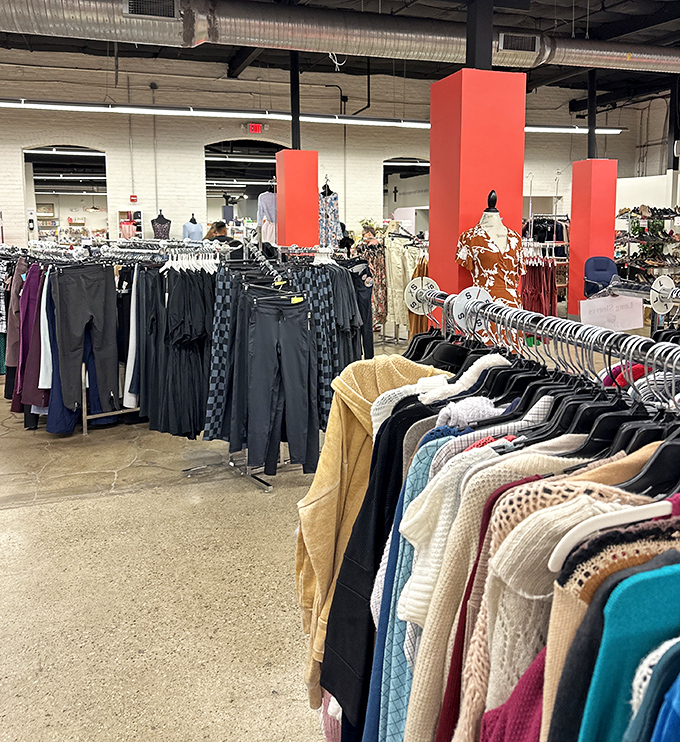 Not your grandmother's clothing department&mdash;unless your grandmother was exceptionally organized and had impeccable taste in wardrobe organization.