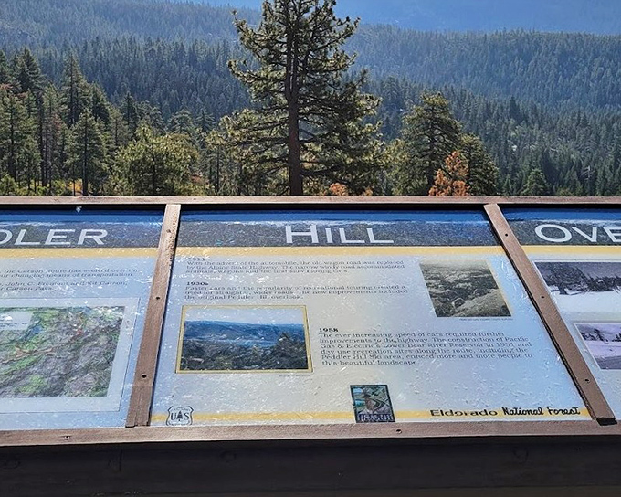 History lessons that don't put you to sleep! These informational panels tell the Sierra's story without the dreaded phrase "pop quiz tomorrow."