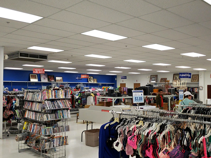 Aisles upon aisles of organized chaos&mdash;the thrifter's paradise. Like a well-stocked buffet, there's something here to satisfy every bargain appetite.