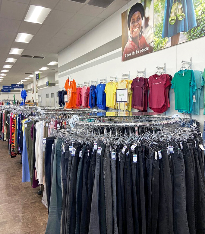 The denim rainbow&mdash;where yesterday's fashion finds tomorrow's enthusiast. One person's "so last season" is another's "vintage find."