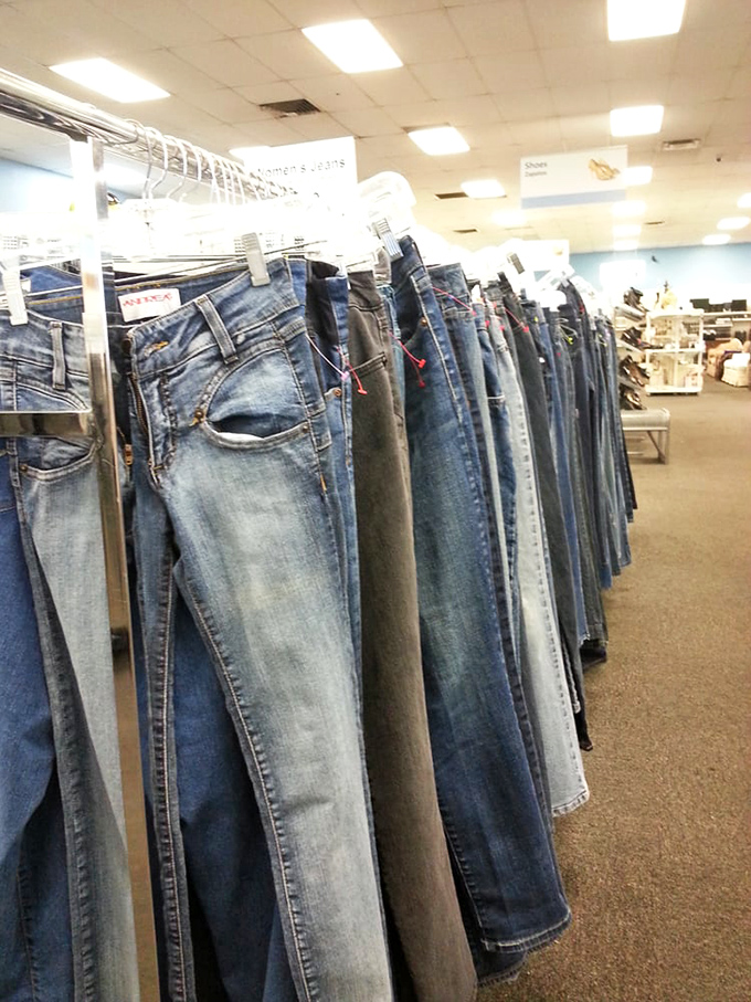 Denim democracy in action&mdash;where designer jeans mingle with everyday brands, all at prices that won't make your wallet weep. 