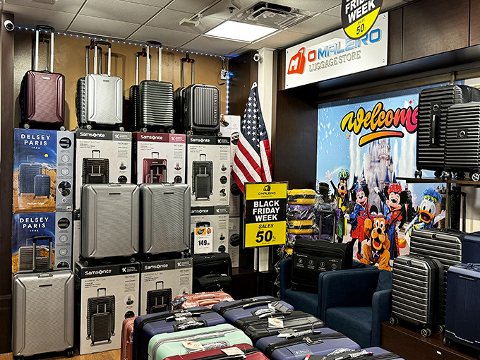 At Traveler's World Luggage, your vacation souvenirs finally meet their match&mdash;stylish carriers ready for your next adventure.